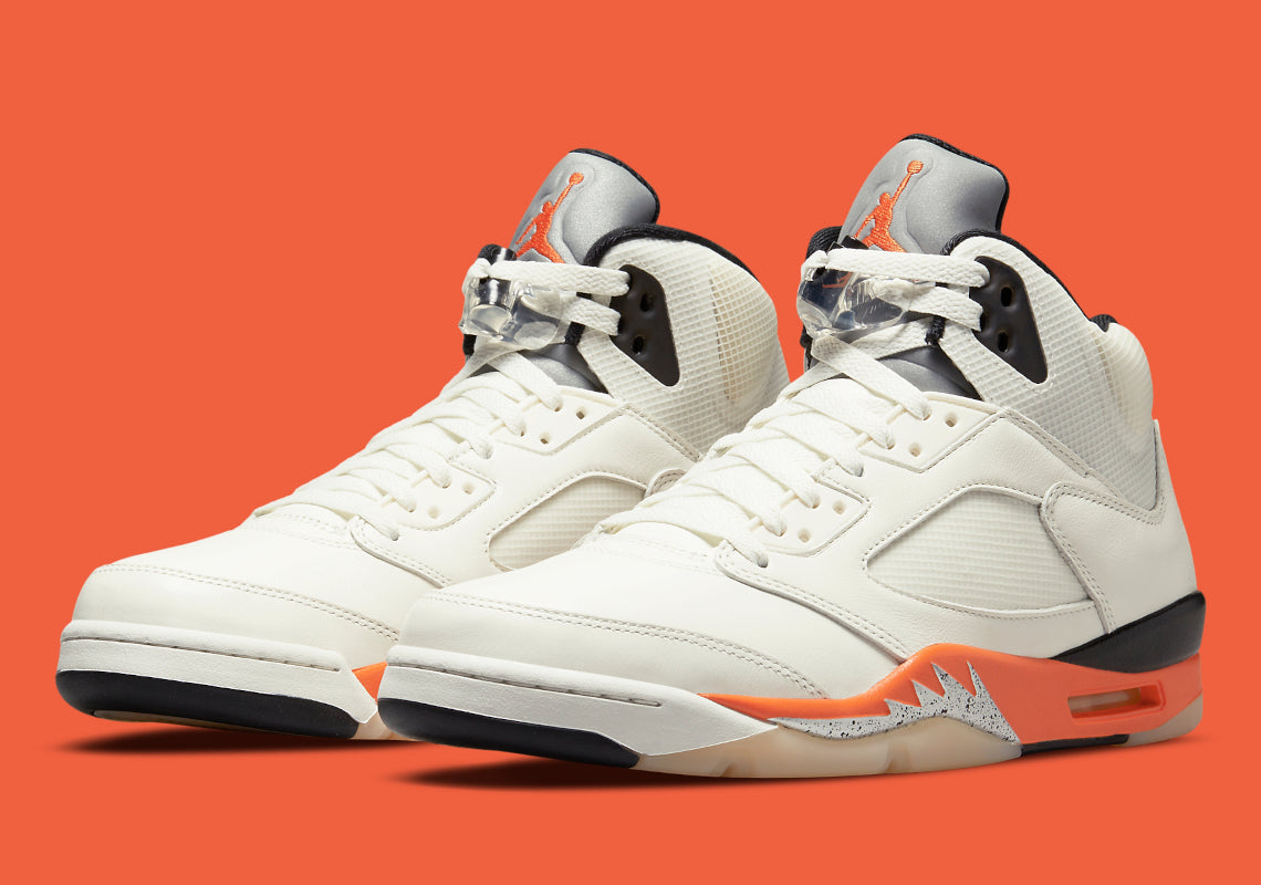 Air Jordan 5 'Orange Blaze' – Walrus Oxford